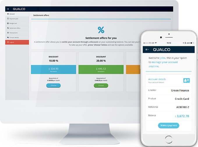 Digital Self-Service Collections Platform | QUALCO 360